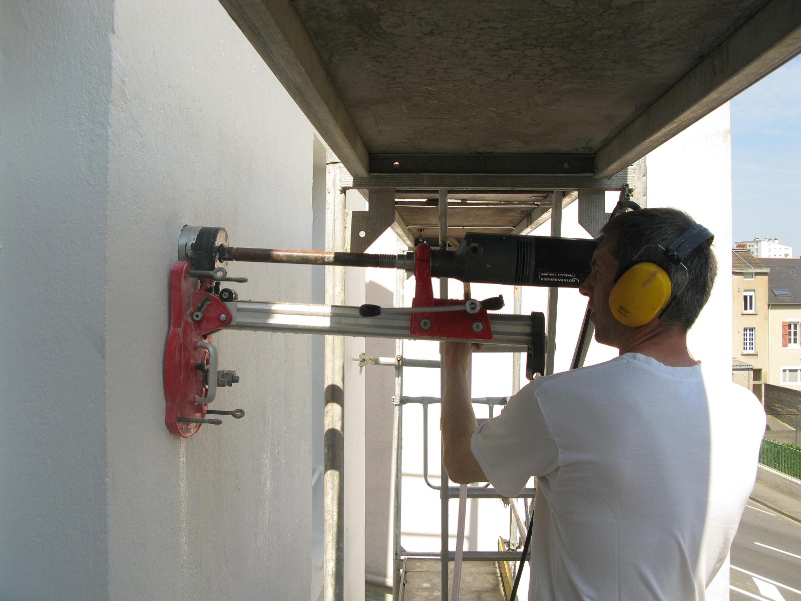 Réalisation de Carottage – Créatherm